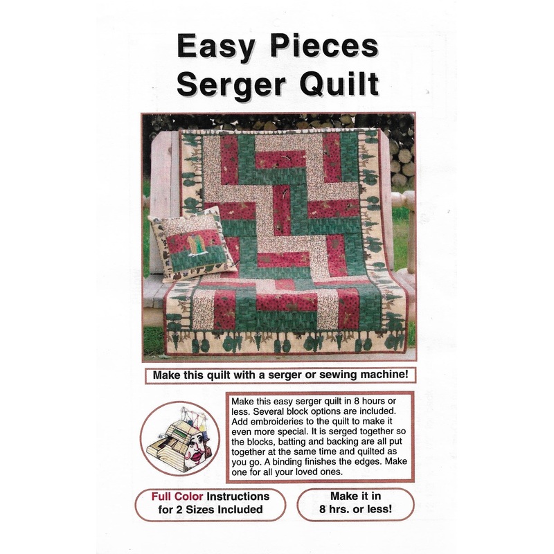 Easy Pieces Serger Quilt pattern - Industrozone Industrial Solutions ...